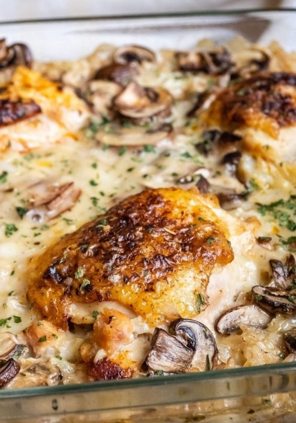 Smothered Chicken and Rice - Top Recipes