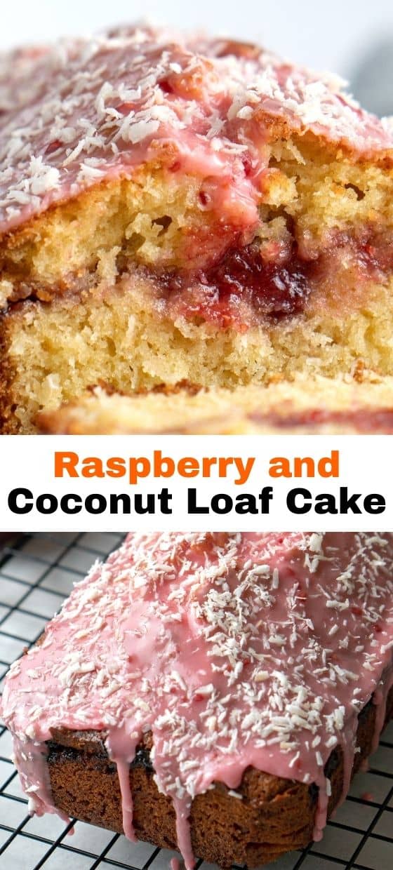 Raspberry and Coconut Loaf Cake - Top Recipes