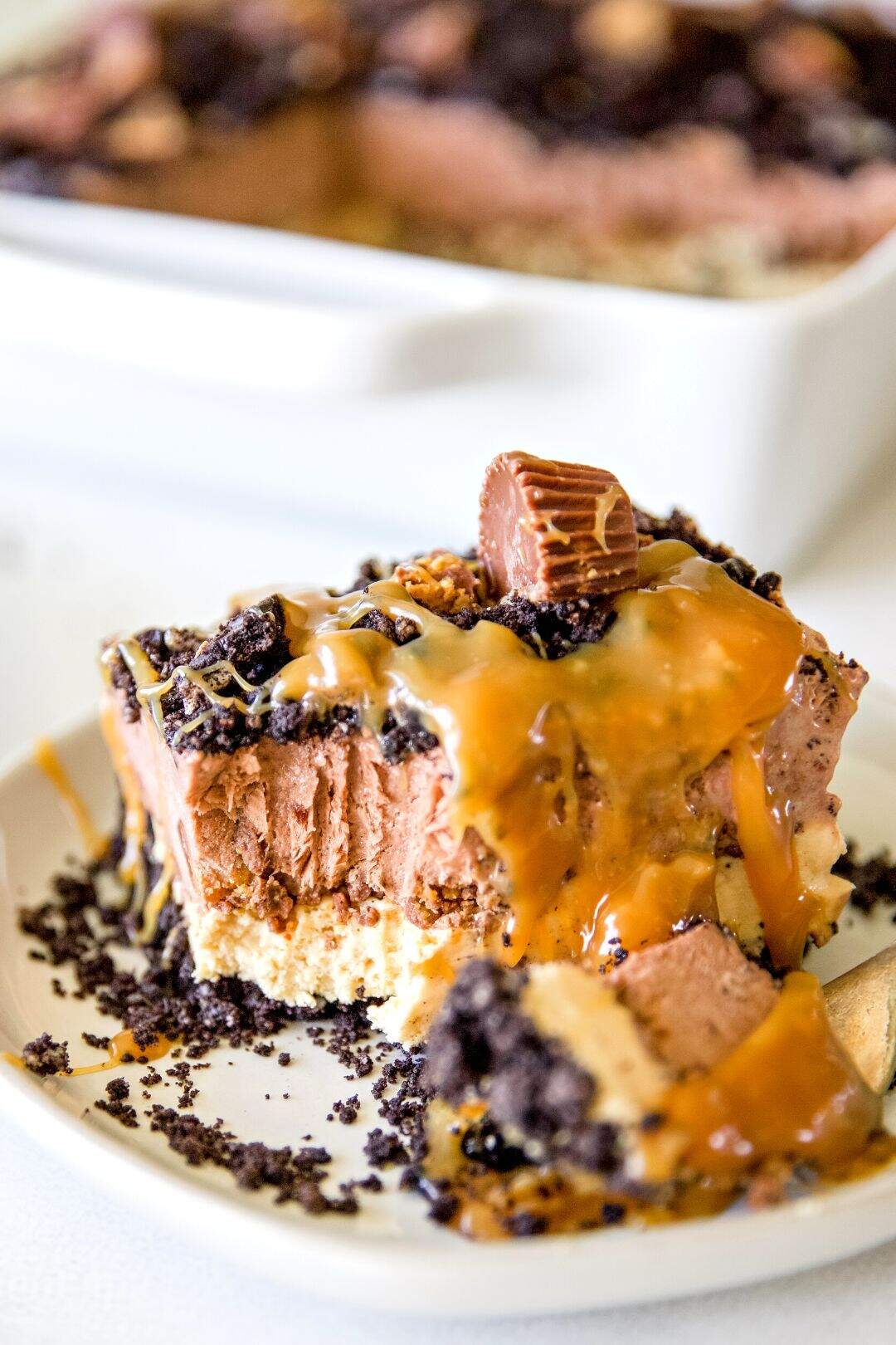 Chocolate Peanut Butter No-Bake Dessert - Top Recipes