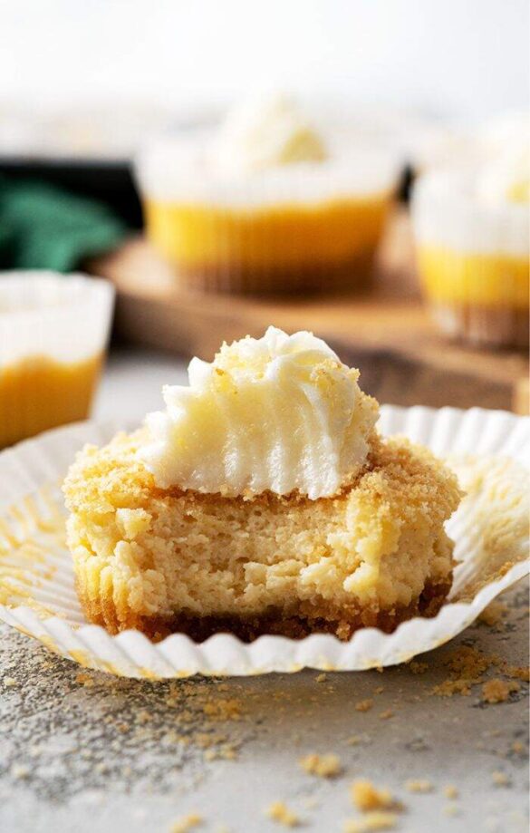 New York Style Cheesecake Cupcakes - Easy to prepare!