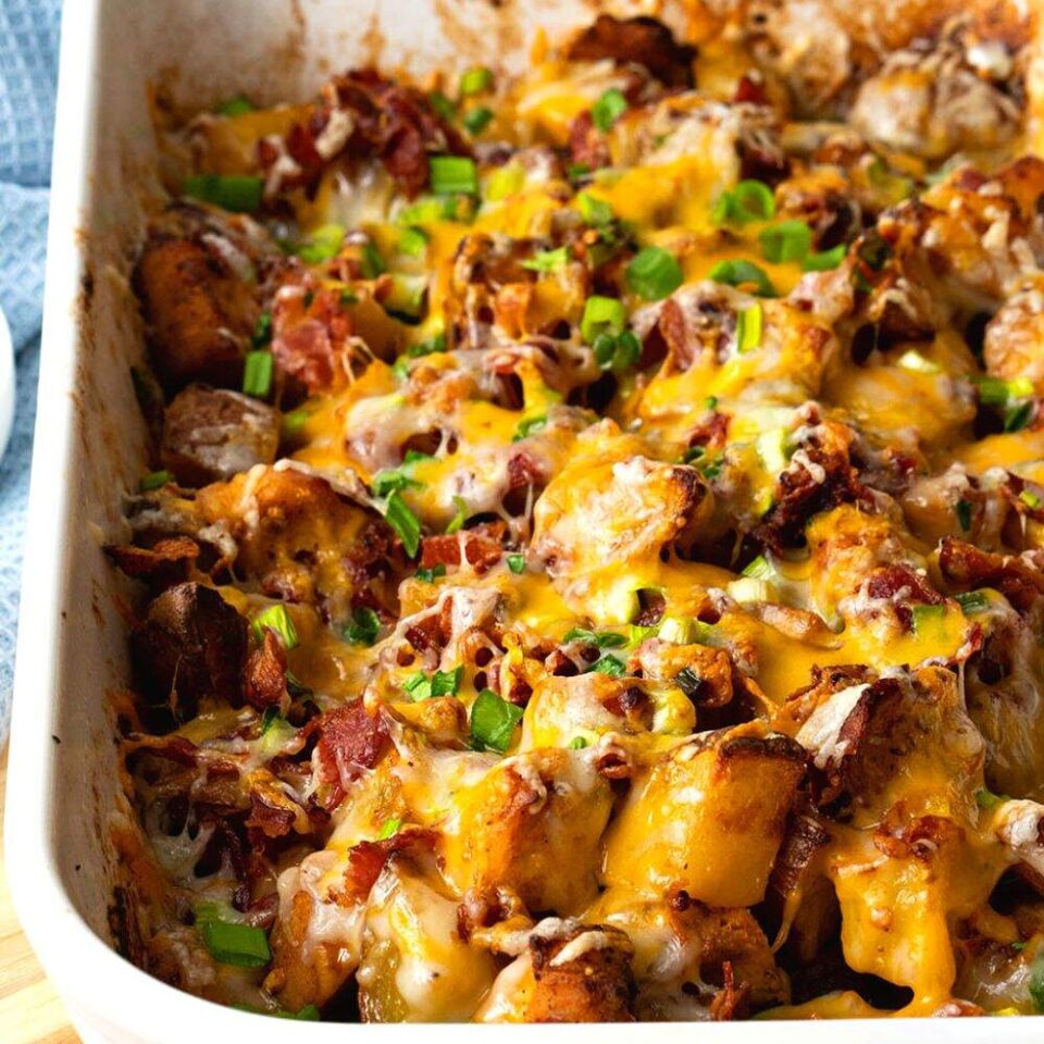 Loaded Chicken and Potato Casserole Recipe