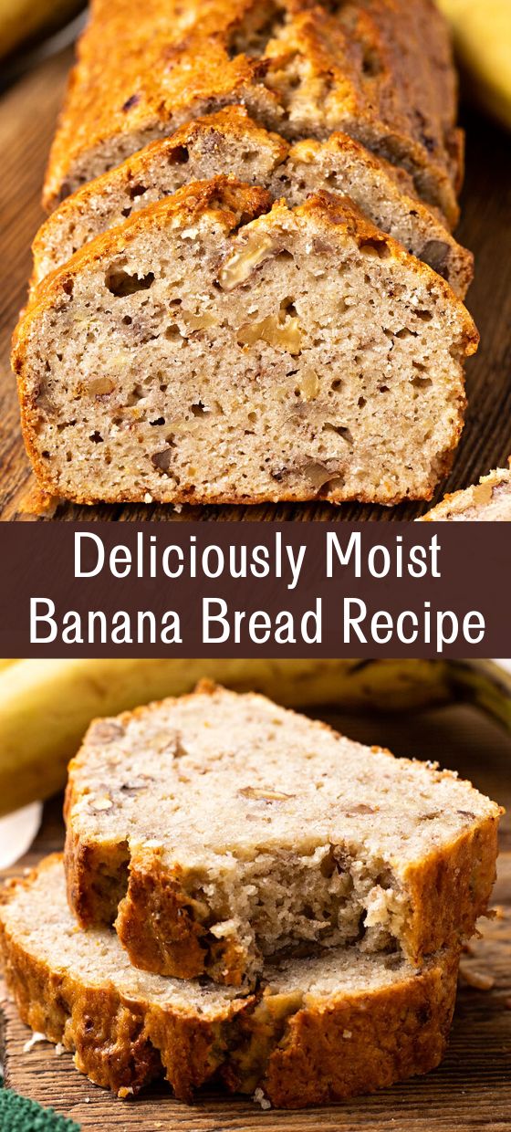 Deliciously Moist Banana Bread Recipe - Top Recipes