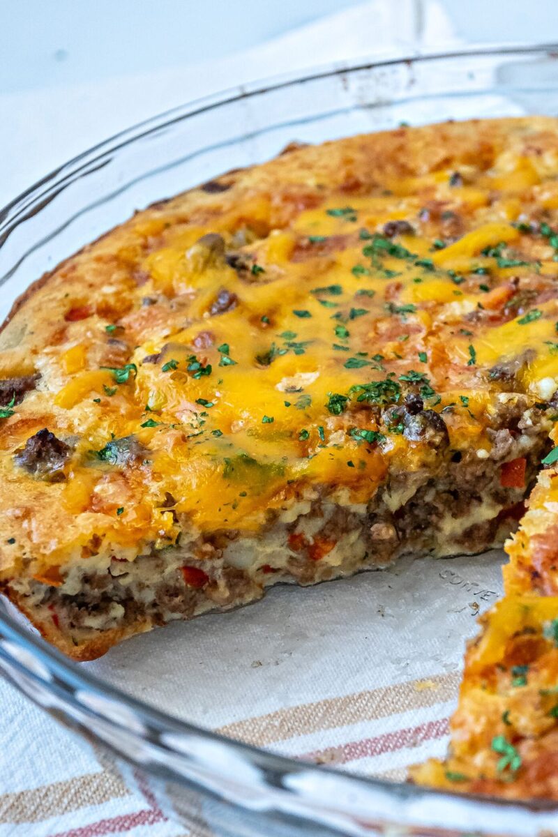 Impossibly Easy Cheeseburger Pie Recipe - Top Recipes