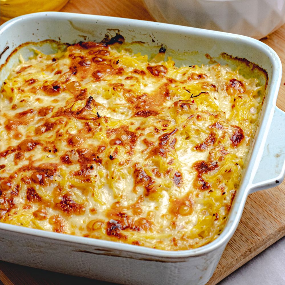 Spaghetti Squash Au Gratin Recipe - Top Recipes