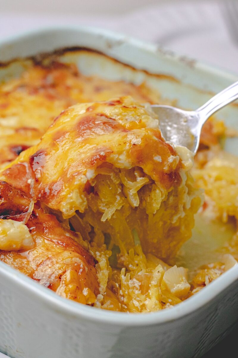 Spaghetti Squash Au Gratin Recipe - Top Recipes
