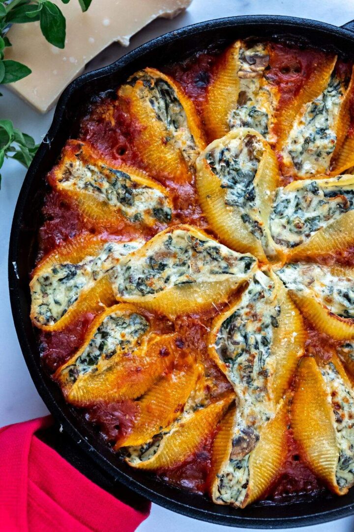 Spinach and Ricotta Stuffed Shells - Top Recipes