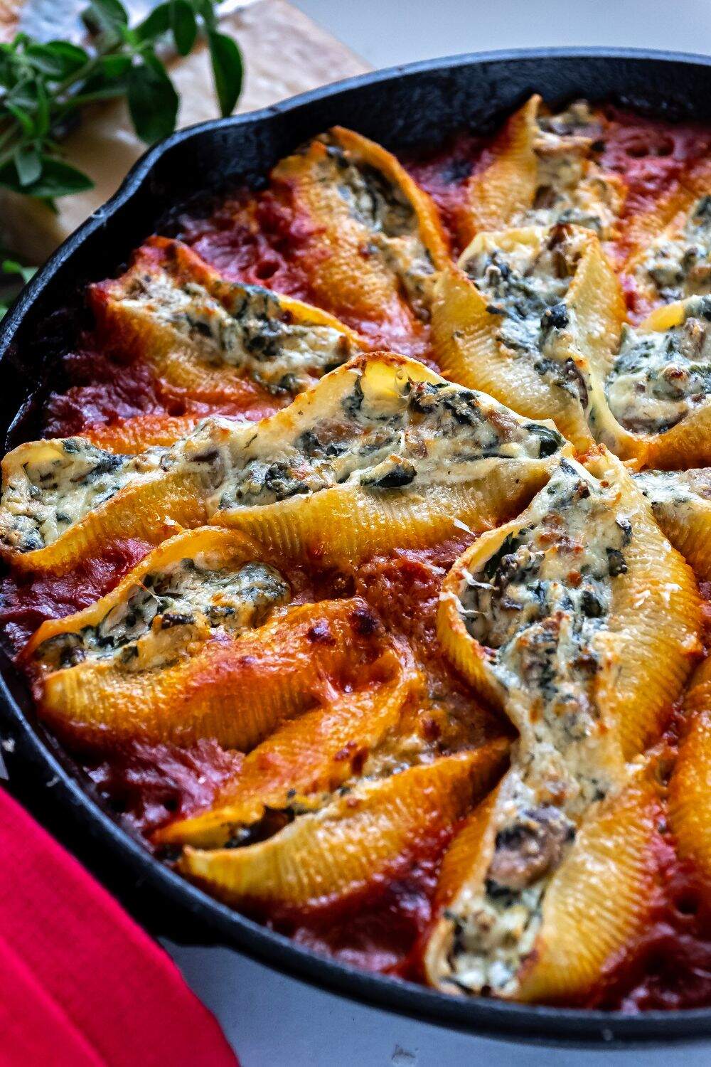 Spinach and Ricotta Stuffed Shells - Top Recipes