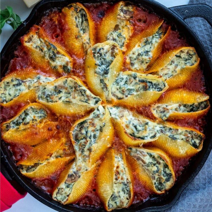 Spinach and Ricotta Stuffed Shells - Top Recipes