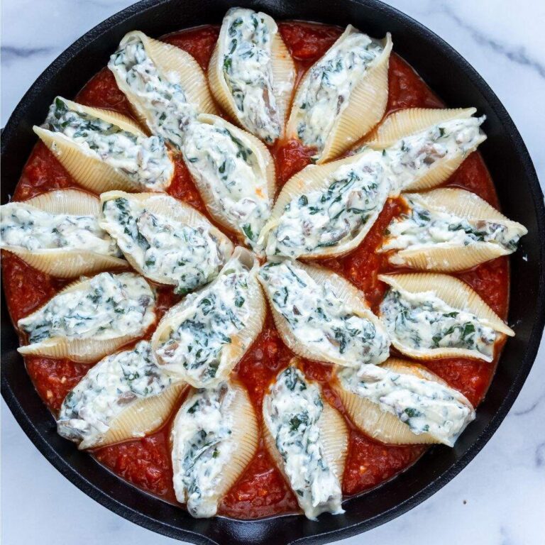 Spinach and Ricotta Stuffed Shells - Top Recipes