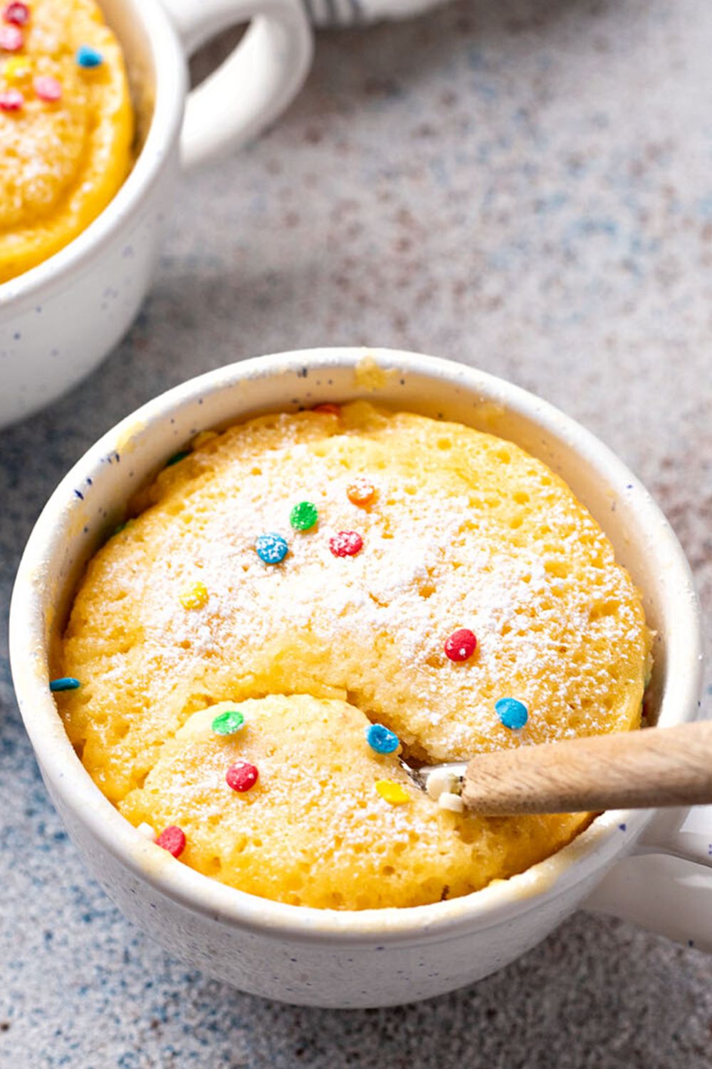 The Moistest Vanilla Mug Cake - Top Recipes