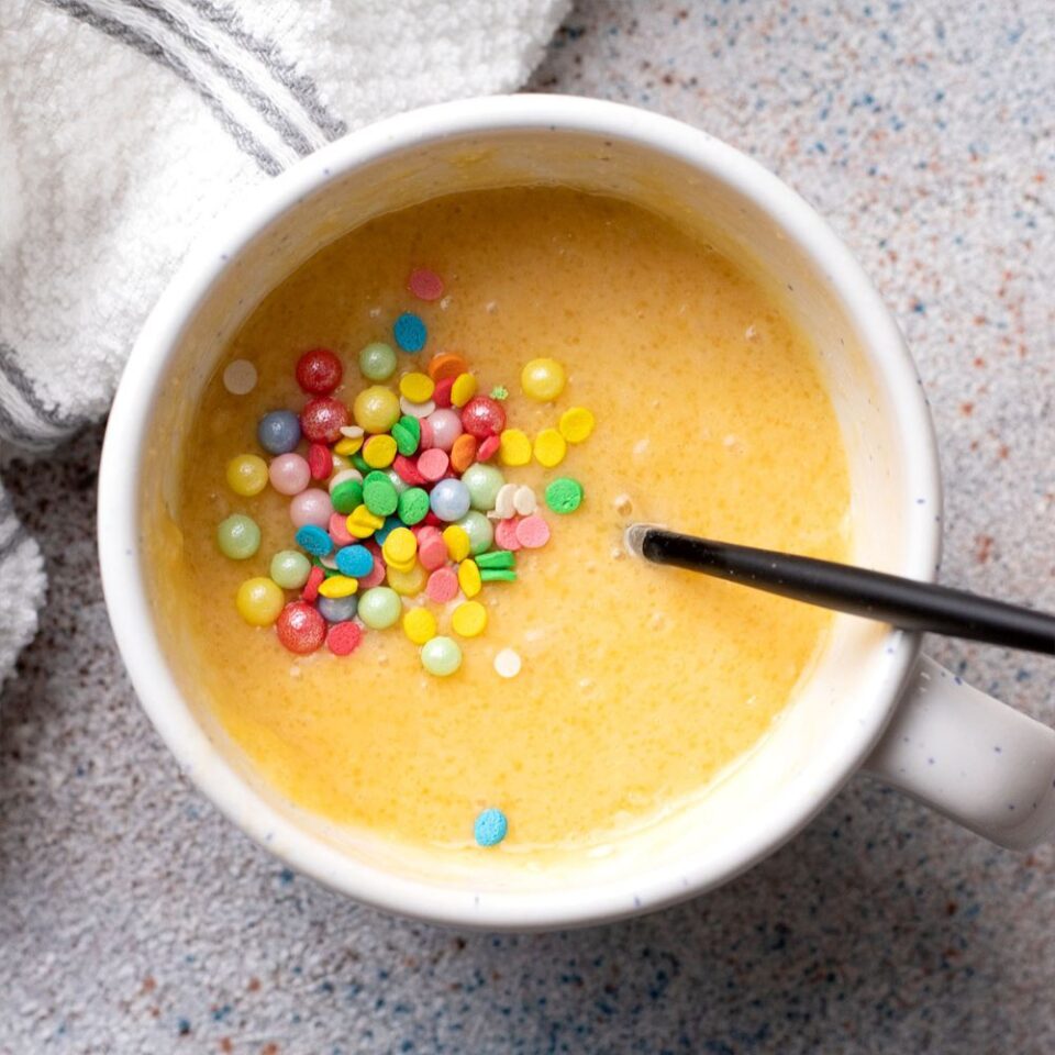 The Moistest Vanilla Mug Cake - Top Recipes