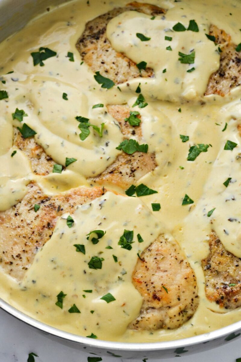 Creamy Herb Chicken Recipe - Top Recipes