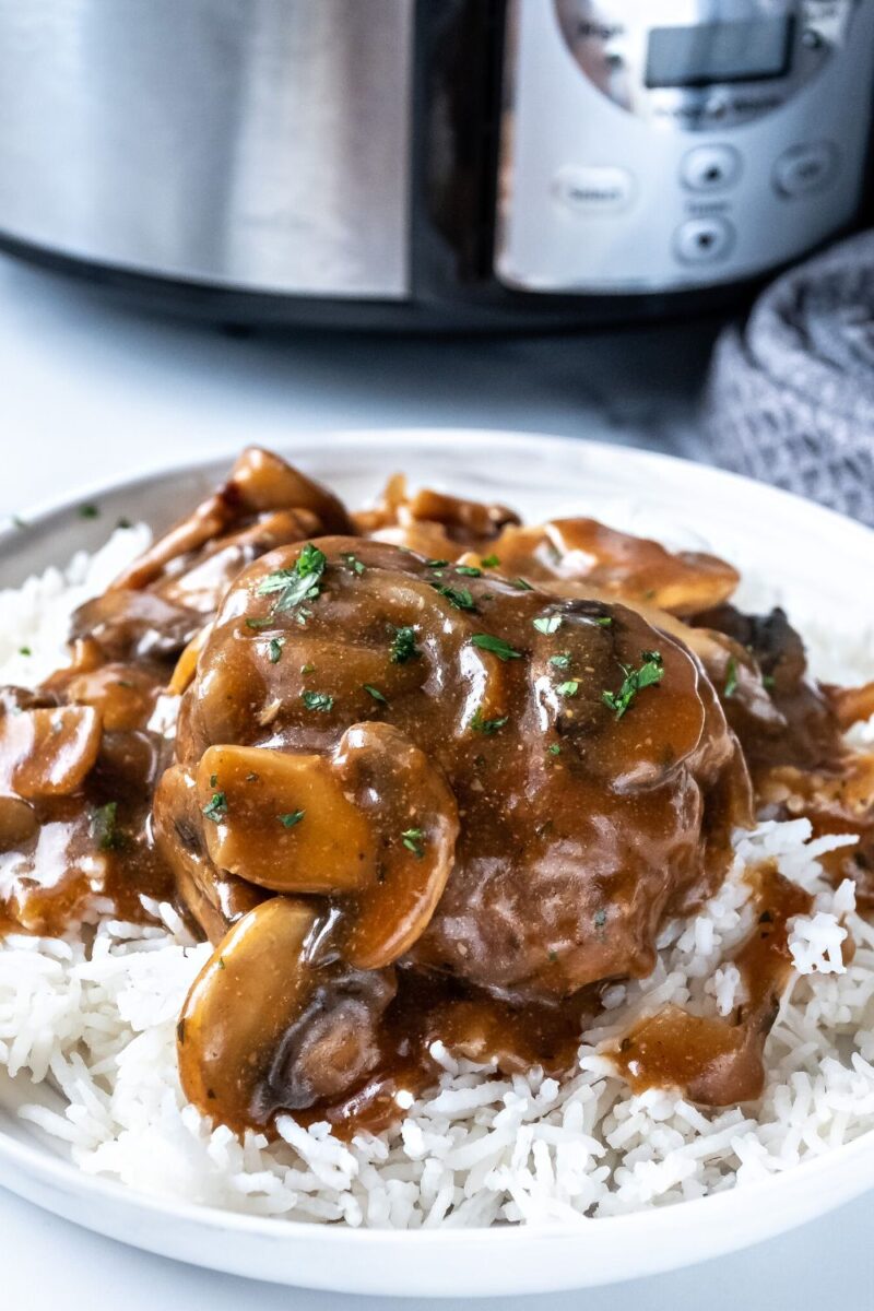 Slow Cooker Salisbury Steak Recipe - Top Recipes