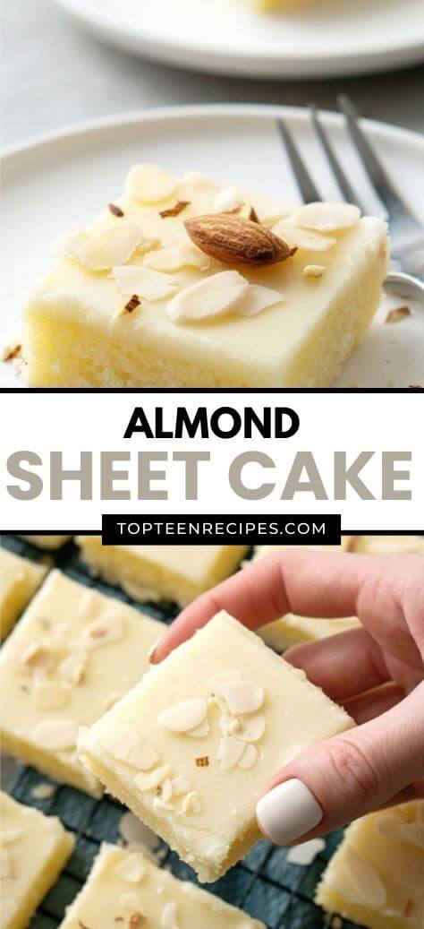 Almond Sheet Cake - Top Recipes