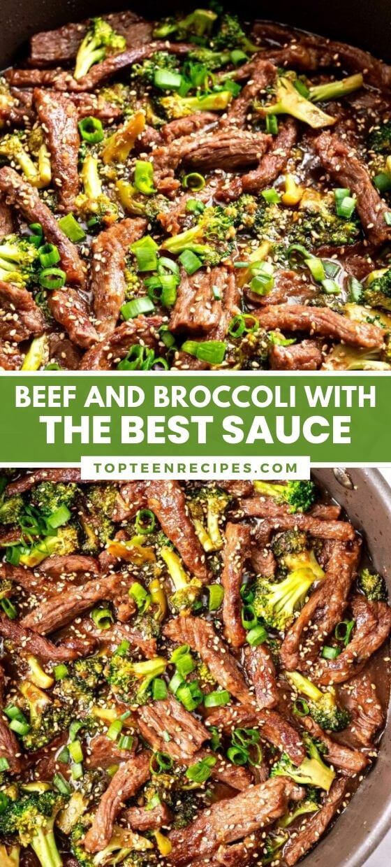 Beef and Broccoli with the Best Sauce - Top Recipes