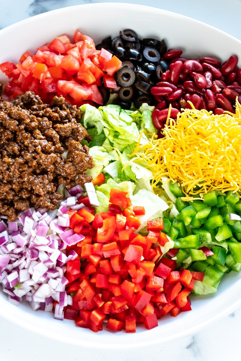 Dorito Taco Salad with Catalina Dressing - Top Recipes