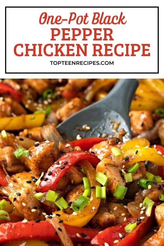 One-Pot Black Pepper Chicken Recipe - Top Recipes