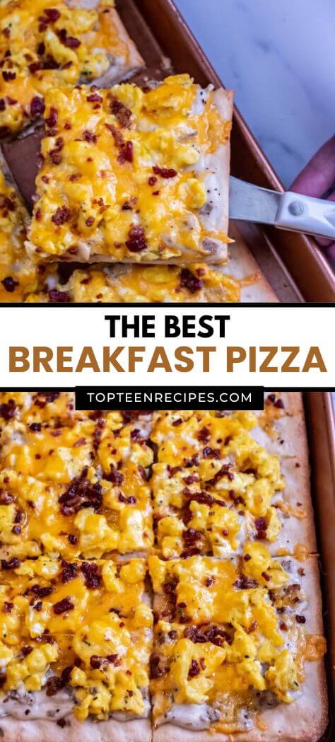 The Best Breakfast Pizza - Top Recipes