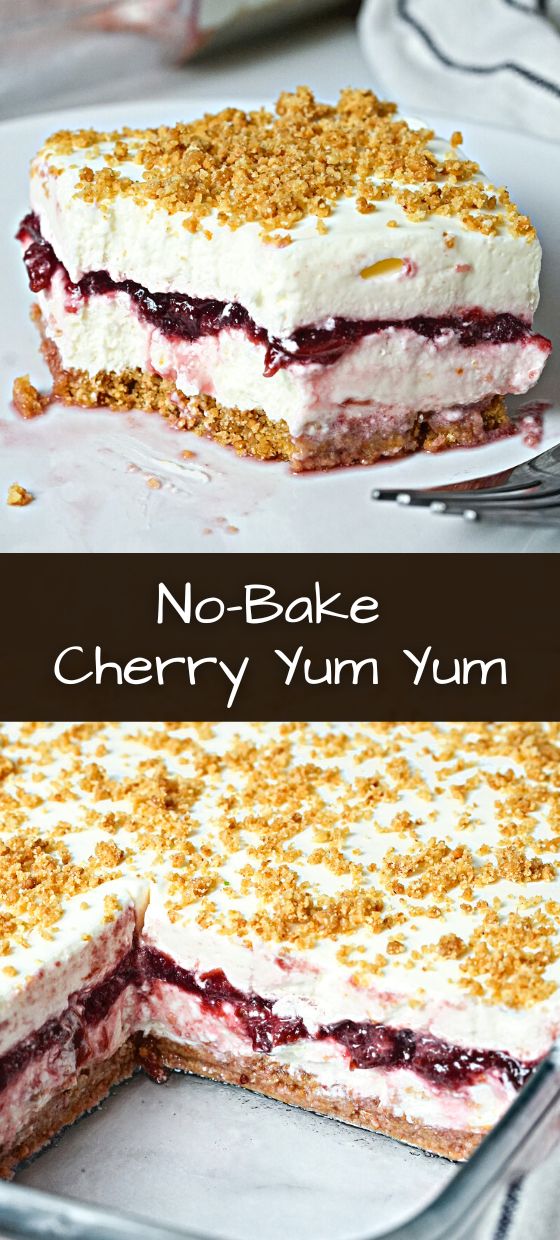 No-Bake Cherry Yum Yum - Top Recipes
