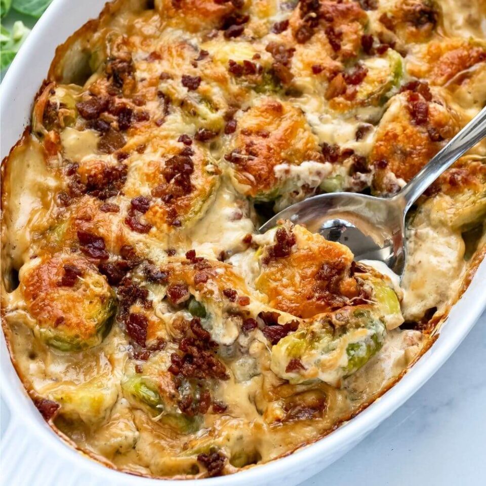 Easy Brussels Sprouts Casserole Recipe - Top Recipes