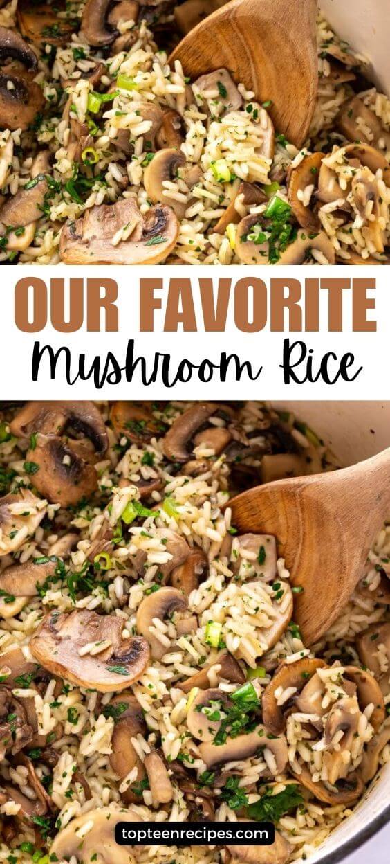 Our Favorite Mushroom Rice - Top Recipes