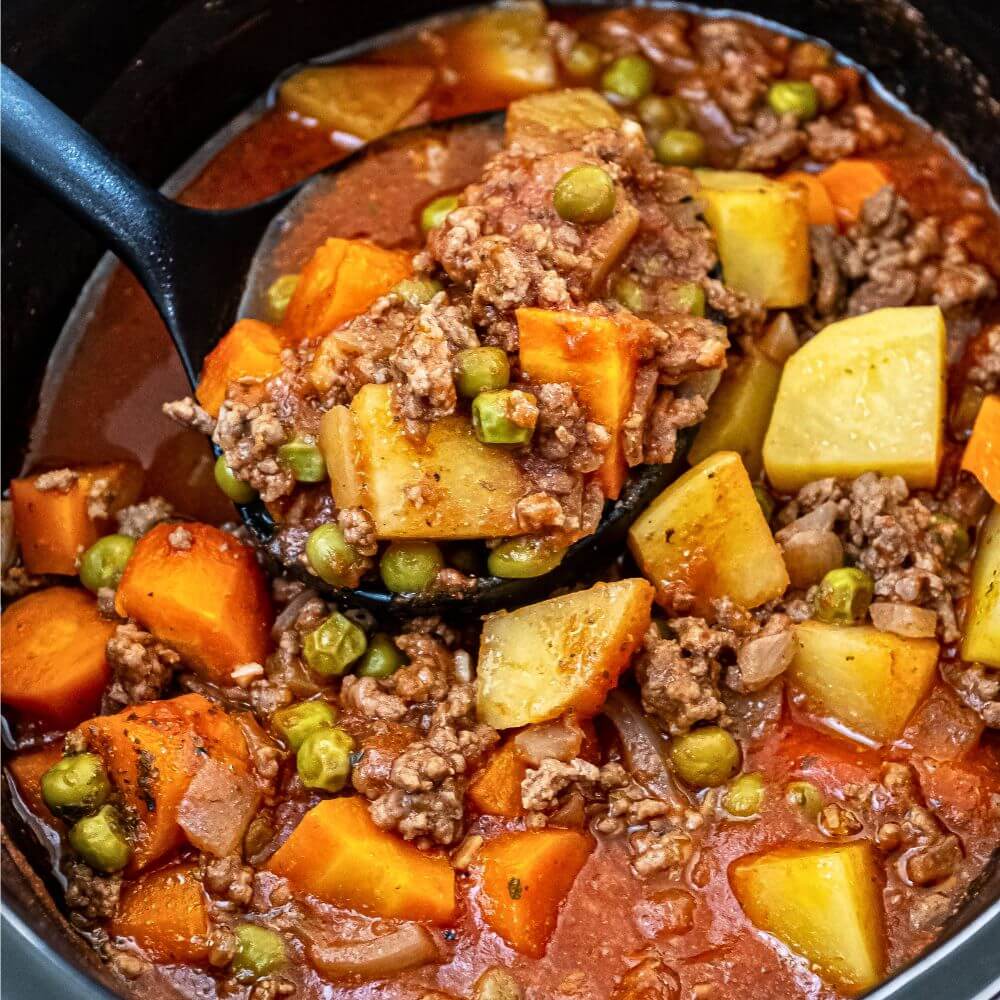 Slow Cooker Poor Man's Stew Recipe - Top Recipes