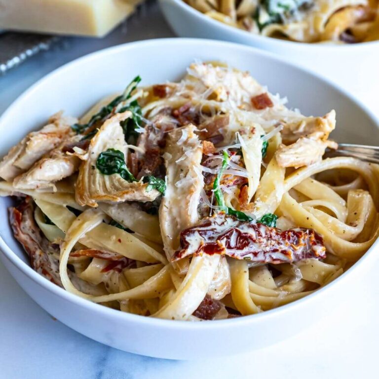 Shredded Chicken Pasta Recipe - Top Recipes